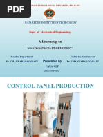 Electrical Control Panel Design and Fabrication | PDF | Relay | Engineering