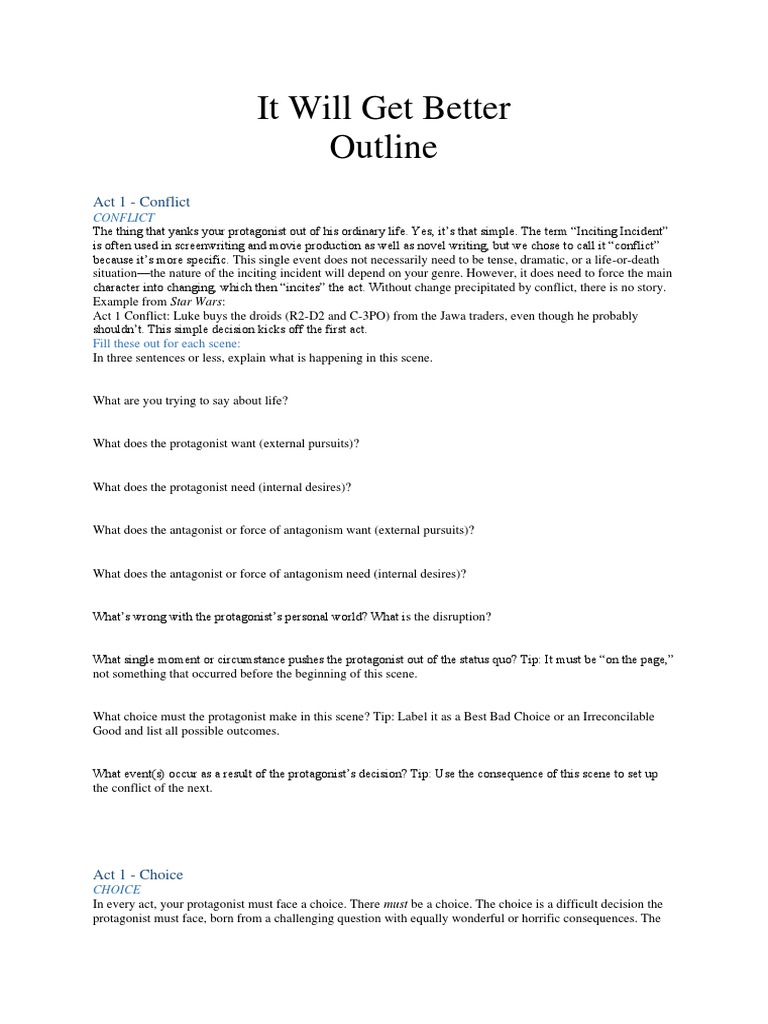 Three Story Method Beat Sheet | PDF | Plot (Narrative) | Screenwriting