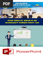 Manual PowerPoint 2016 | PDF | Microsoft PowerPoint | Hipervínculo