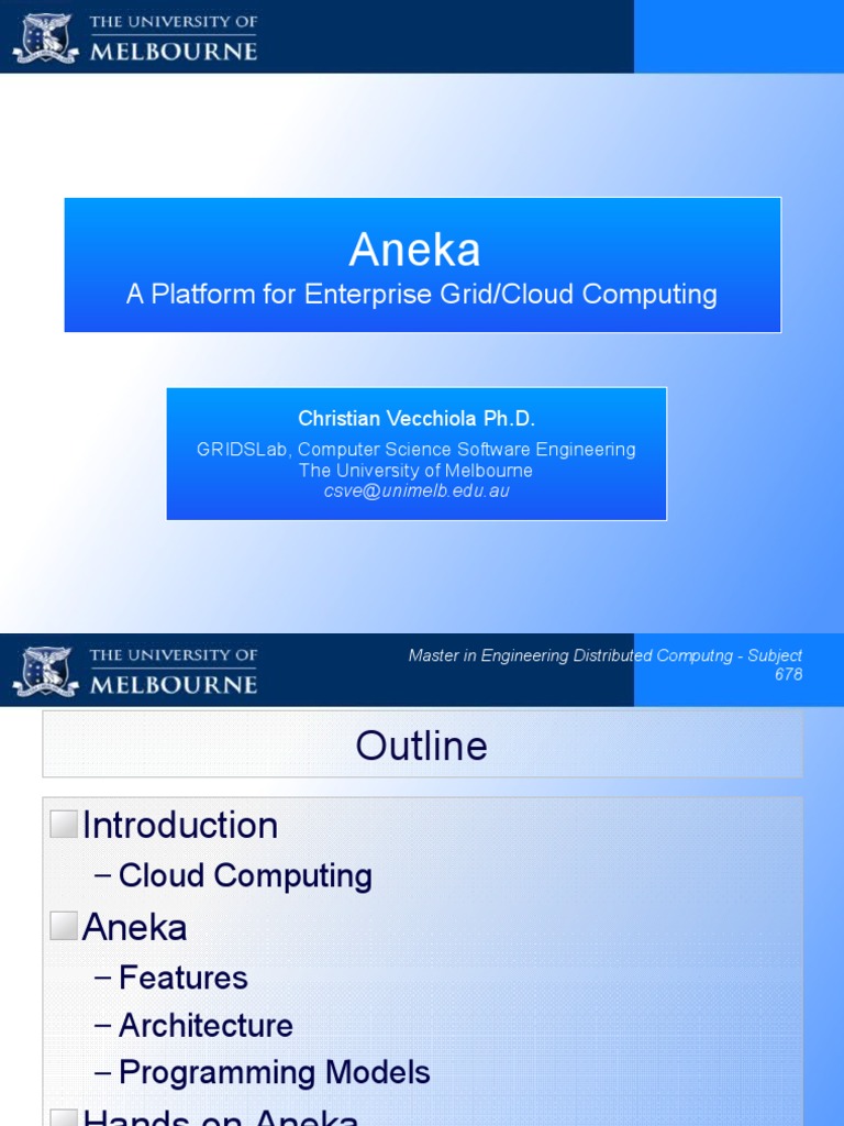 Cloud Aneka | PDF | Map Reduce | Cloud Computing