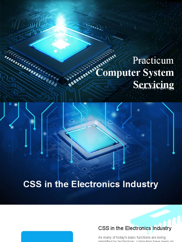 1 Intro To Computer System Servicing Pdf Expert Information And