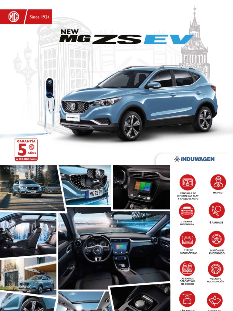 Ficha Tecnica - MG Zs Ev | PDF