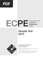 SEPT Test Format | PDF | Multiple Choice | Educational Assessment And ...