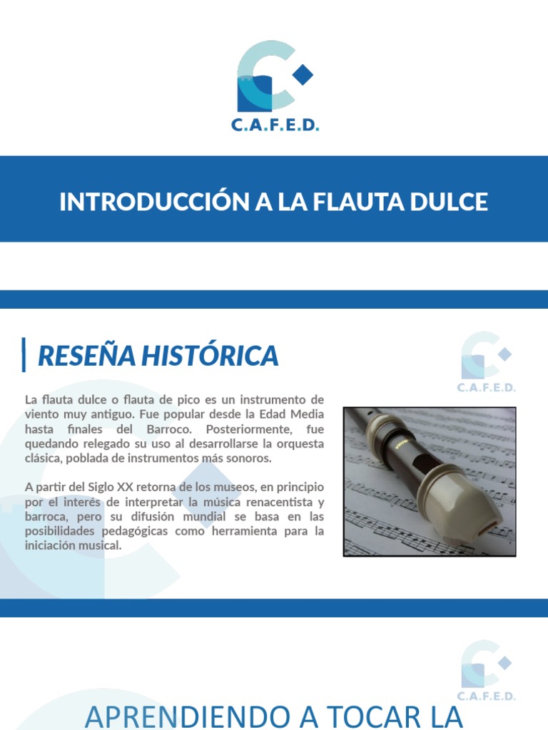 Introducción A La Flauta Dulce | PDF