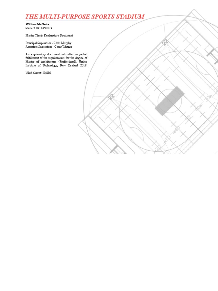 Multi Purpose Stadium | PDF | Sports | Science