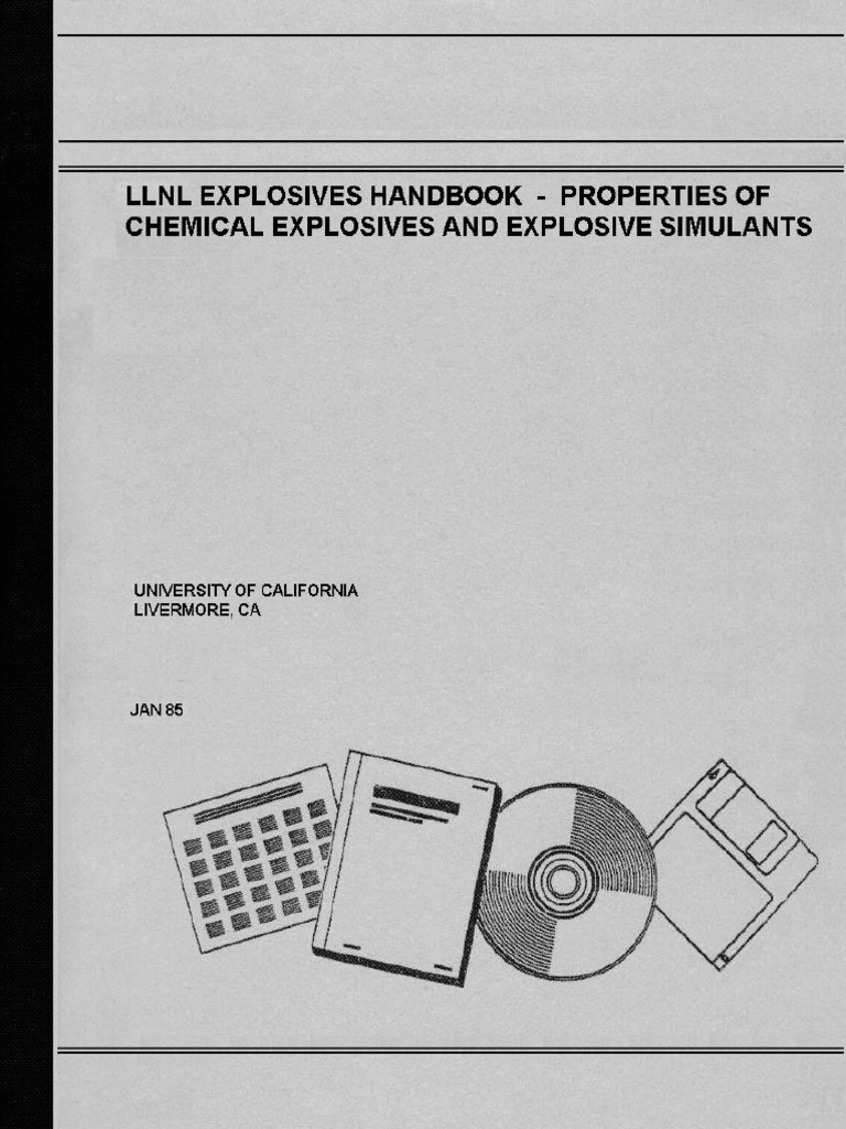 LLNL Explosives Handbook Properties of Chemical Explosives and ...