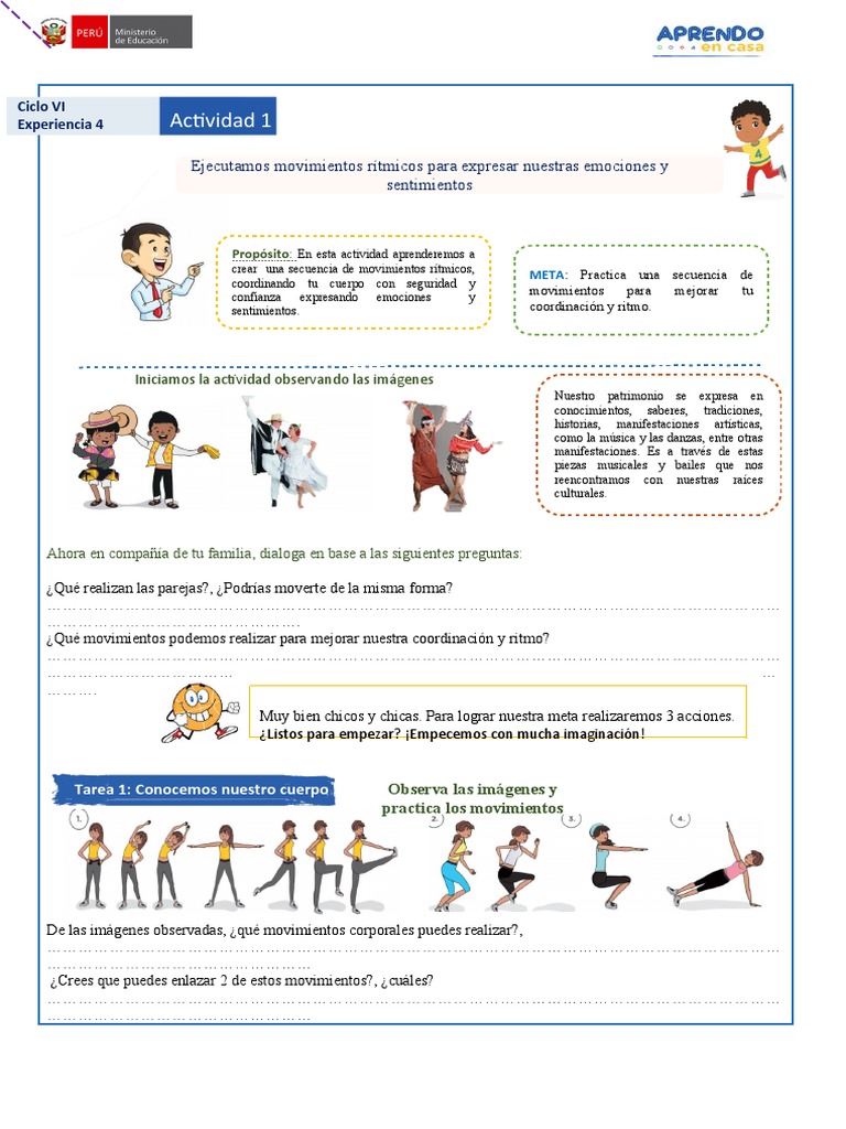 Desarrollando la coordinación y expresión corporal a través de ...