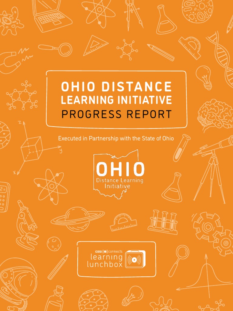 Ohio Distance Learning Initiative - Quarter 1 - Progress Report | PDF ...