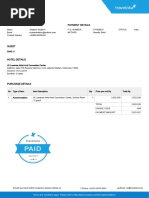 Receipt Hotel Traveloka-Contoh 1 | PDF