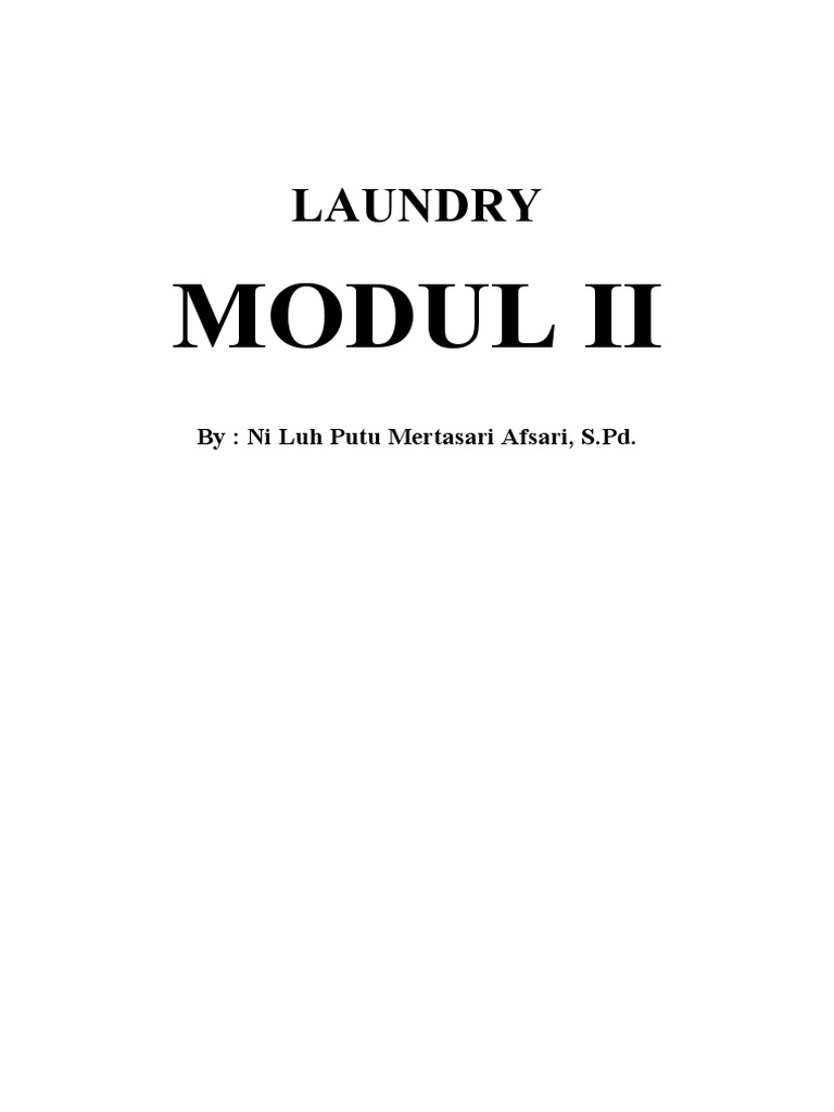 Modul II | PDF