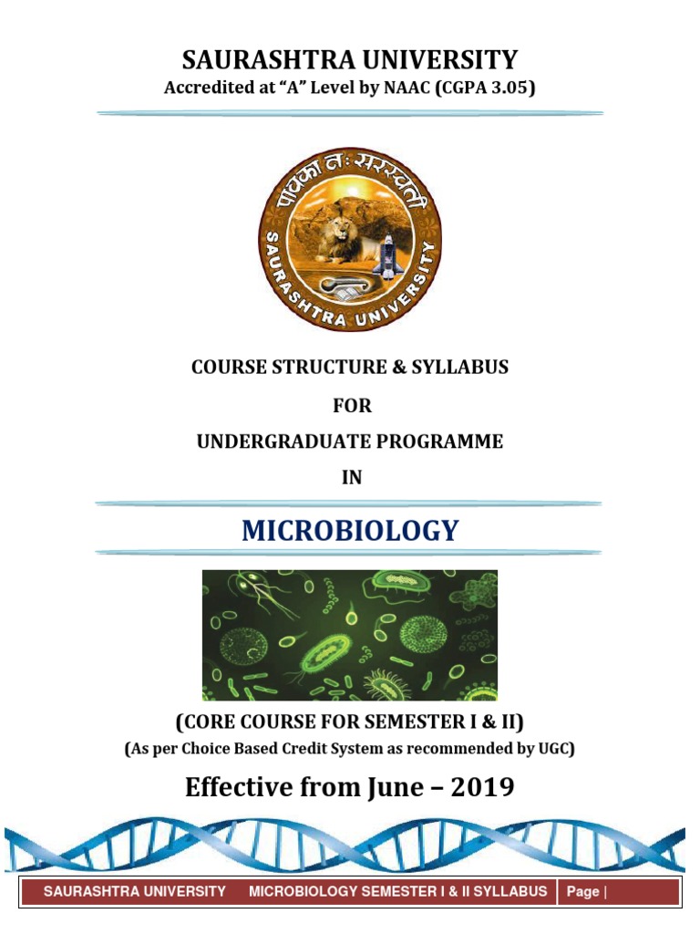 Microbilogy Sem - 1 & 2 | PDF | Microscope | Bacteria