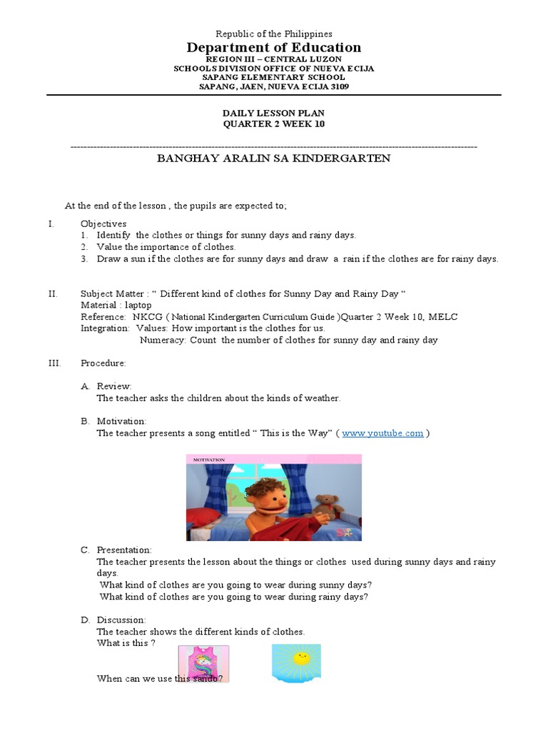 Cot Lesson Plan 2ND Quarter | PDF | Teachers | Human Nature