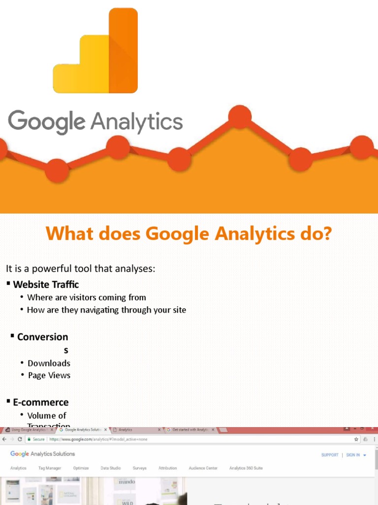 Google Analytics | PDF | Return On Investment | Search Engine Optimization