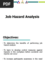 Sample of JHA Format | PDF | Ladder | Hazards