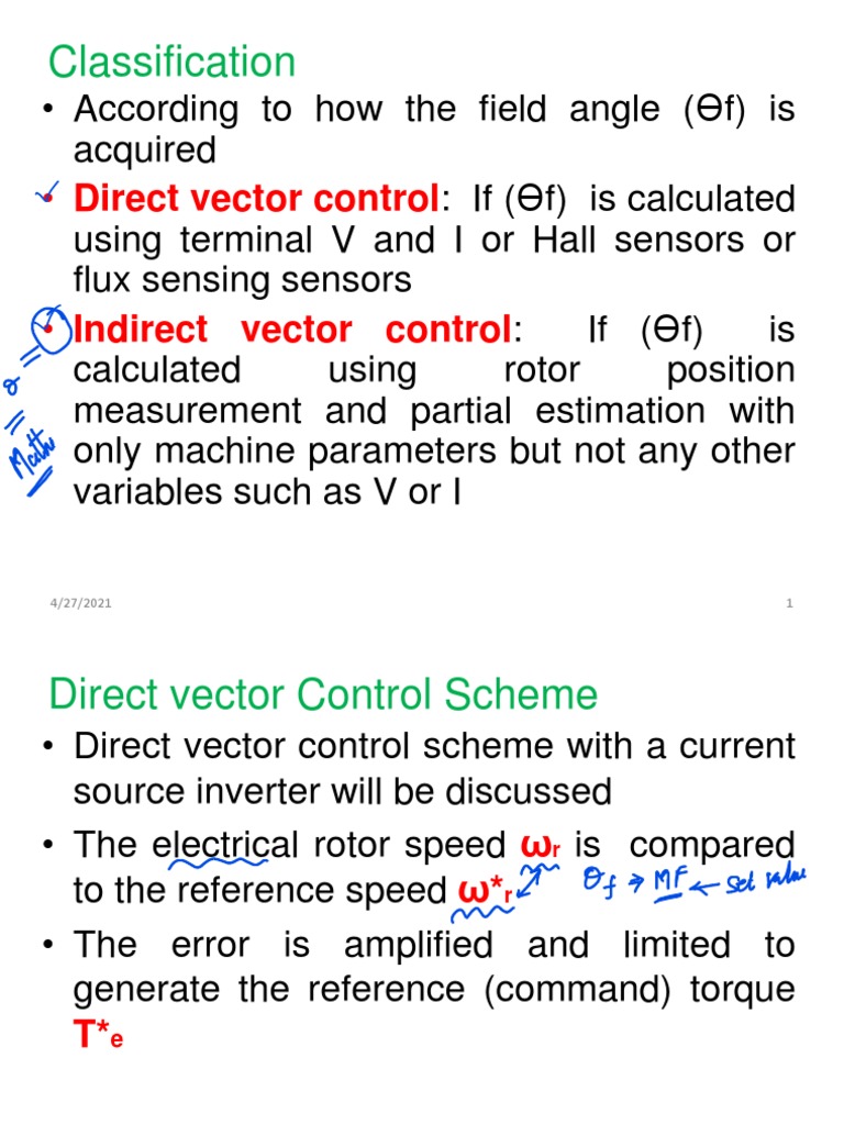 Vector Control of PMSM | Download Free PDF | Power Inverter | Electric ...