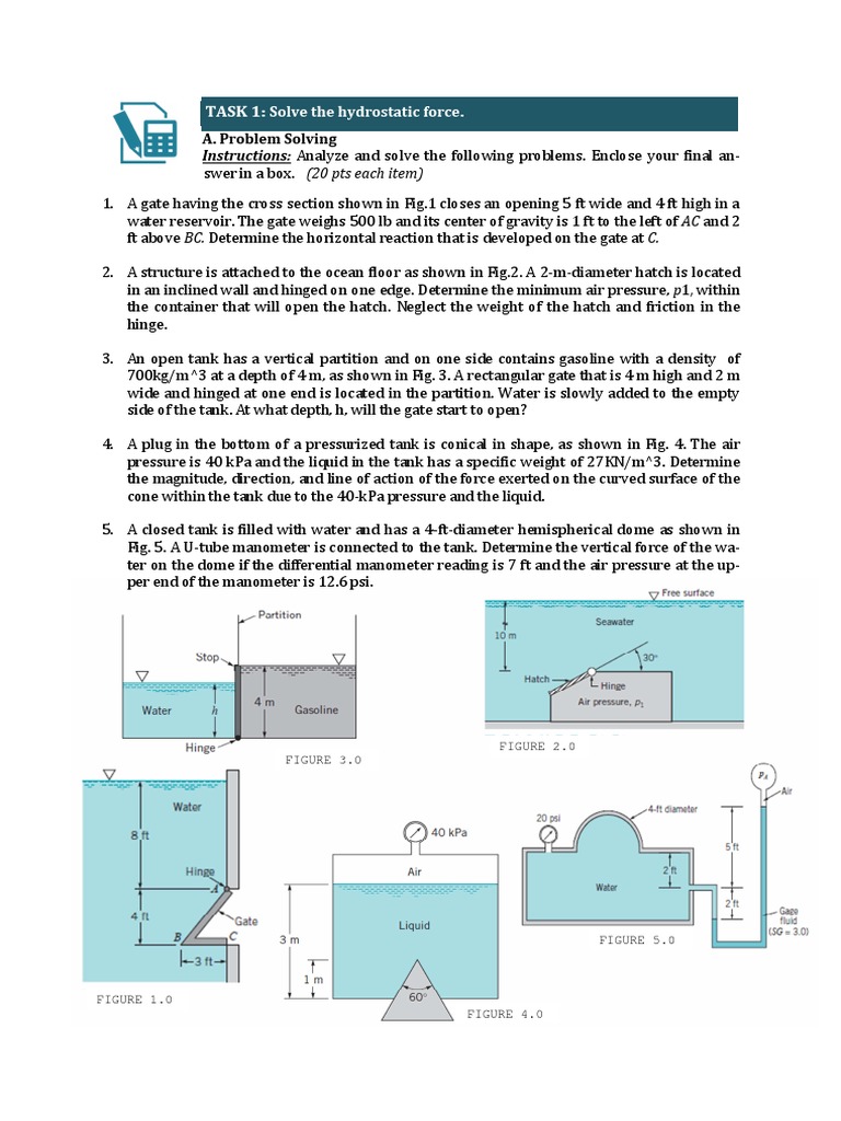 Module 2 Task 1 | PDF | Pressure Measurement | Pressure