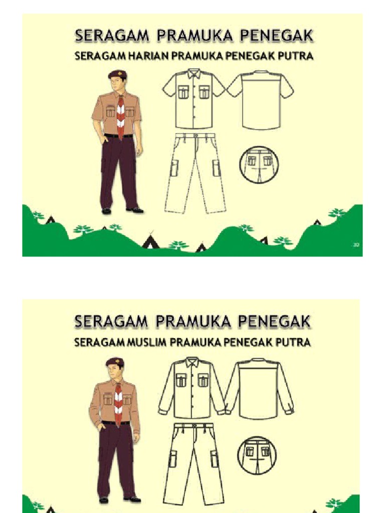 Materi Seragam Pramuka Penegak | PDF
