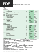 ITC Balance Sheet PDF | PDF | Equity (Finance) | Financial Economics