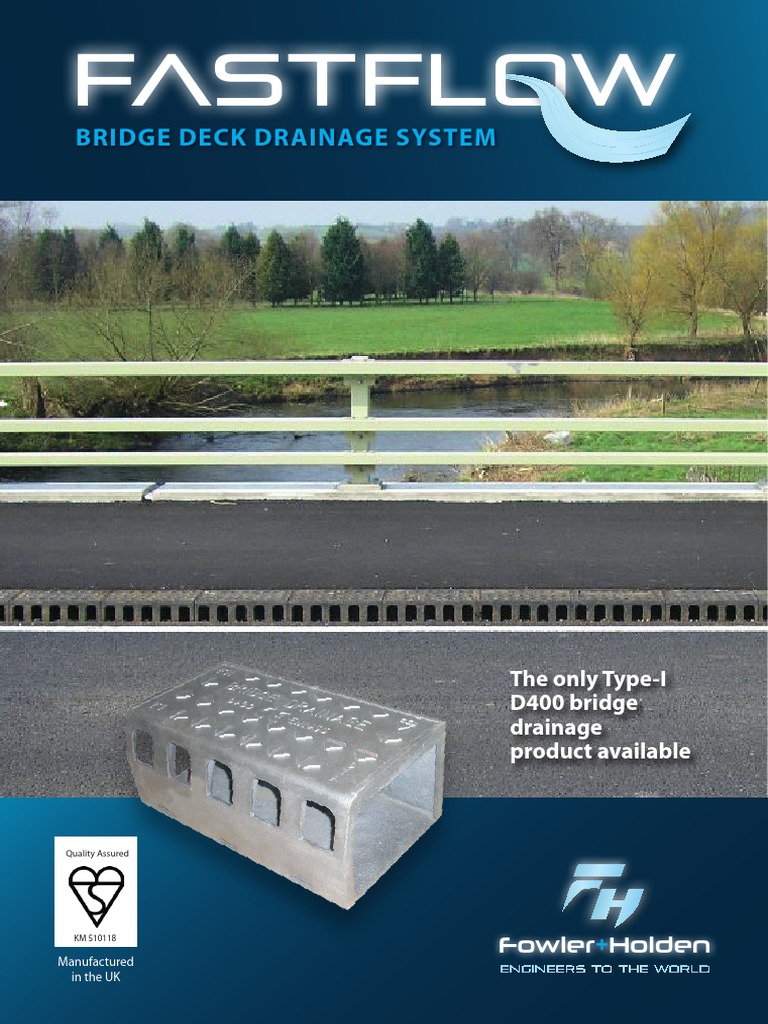 Fastflow: Bridge Deck Drainage System | PDF | Iso 9000 | Science