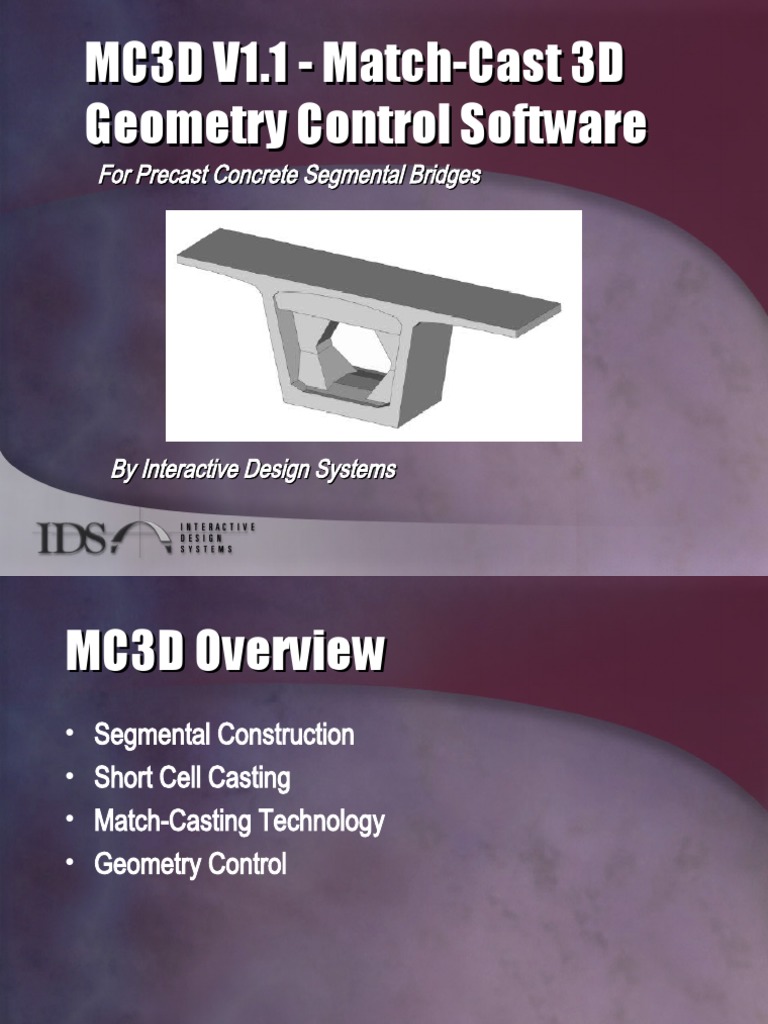 MC3D V1.1 - Match-Cast 3D Geometry Control Software | PDF | Surveying | Directory (Computing)