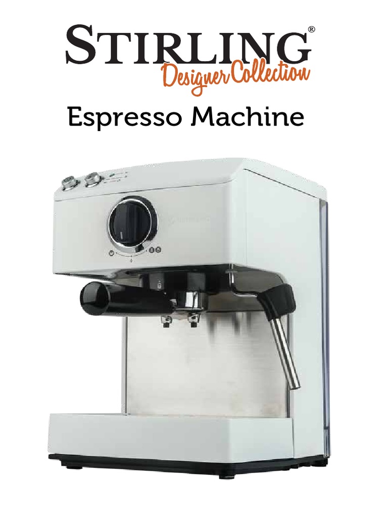 Quick Start Guide for Espresso Machine | PDF | Food And Drink ...