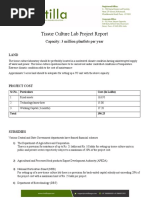 Tissue Culture Laboratory Layout Guide | PDF