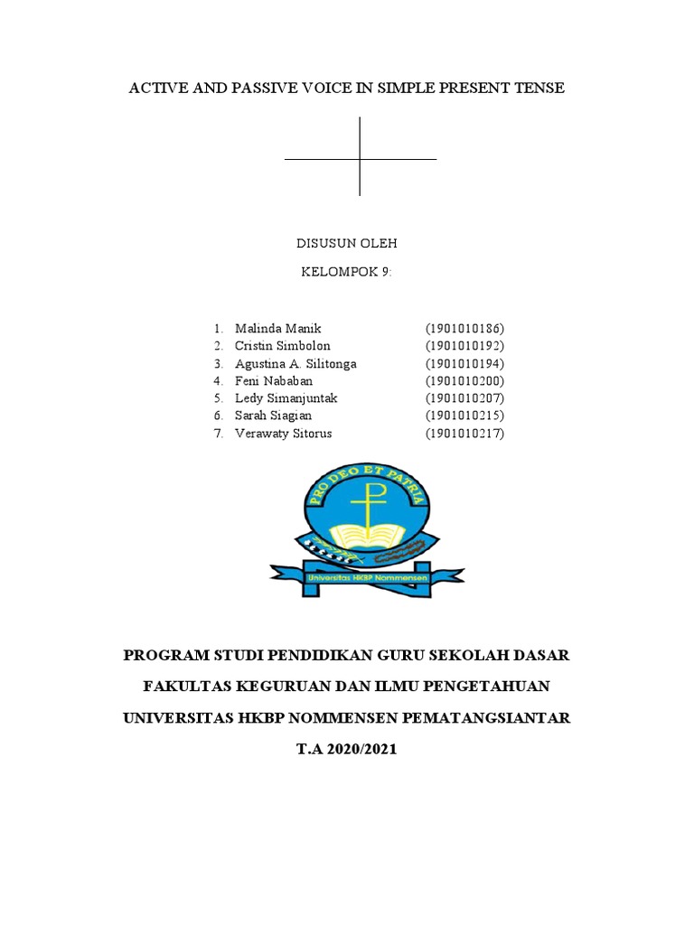 Active and Passive Voice in Simple Present Tense | PDF