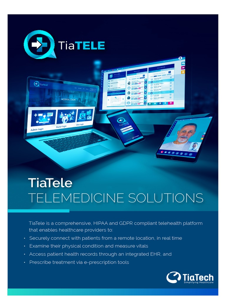 Tia Tele Platform | PDF | Electronic Health Record | Computing