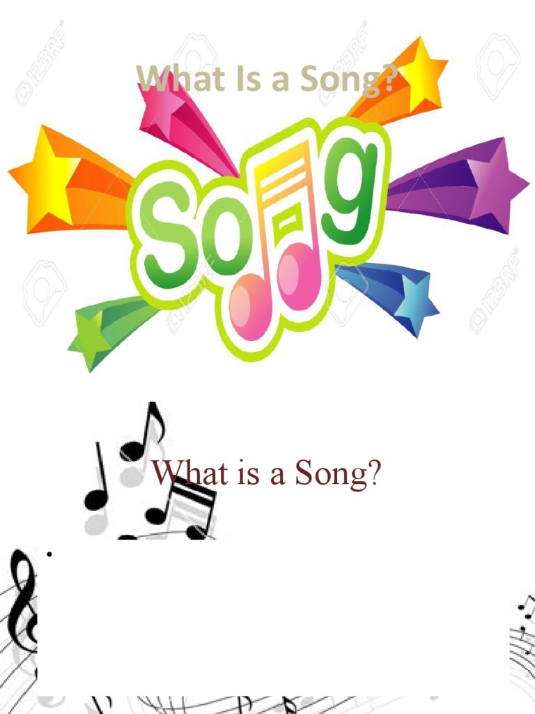 Song Definition and Lyrics Exercise | PDF | Language Arts & Discipline