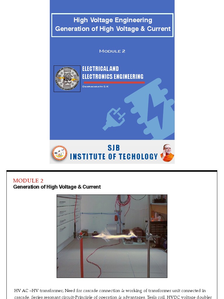 Module2 - Generation of High Voltage - Current - HVE | PDF | Rectifier ...