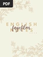 Fayefilms English Notes | PDF | Nature
