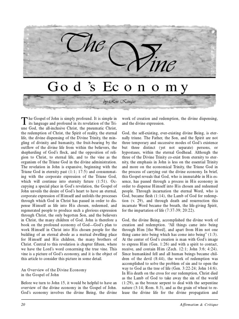 Ron Kangas - Ioan | PDF | Trinity | Jesus