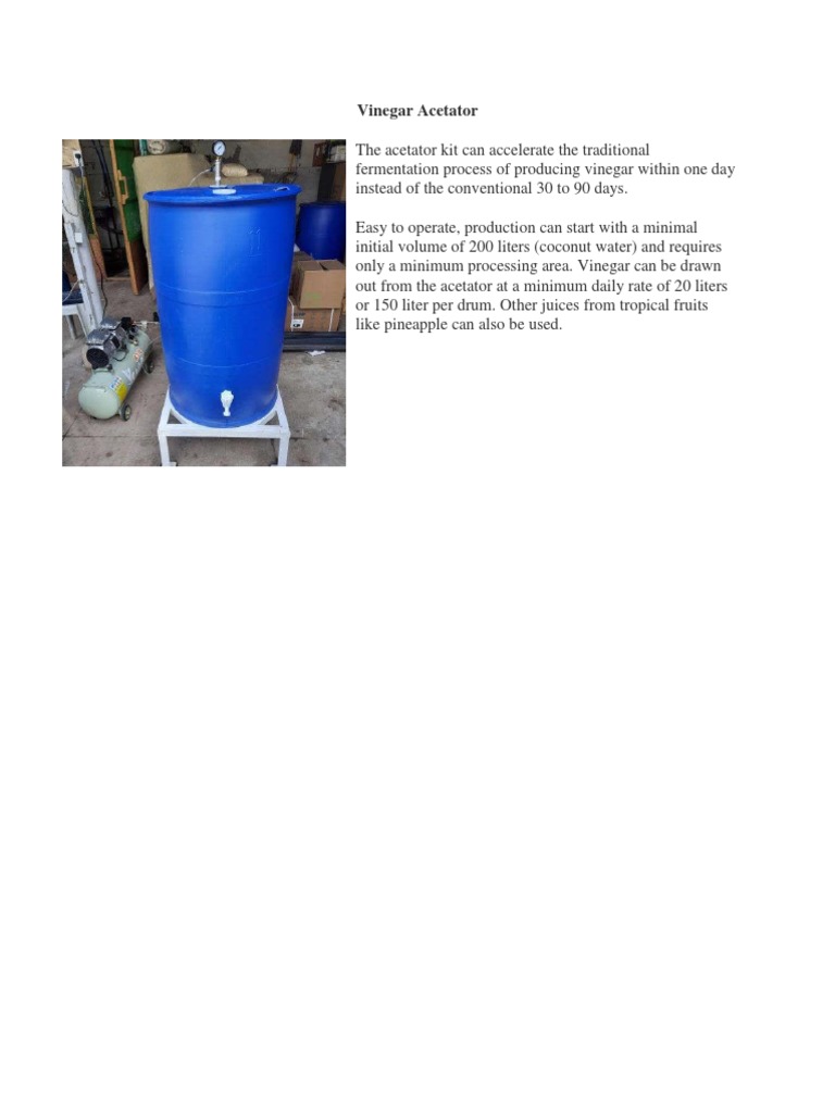 4BITDI - Vinegar Acetator | PDF