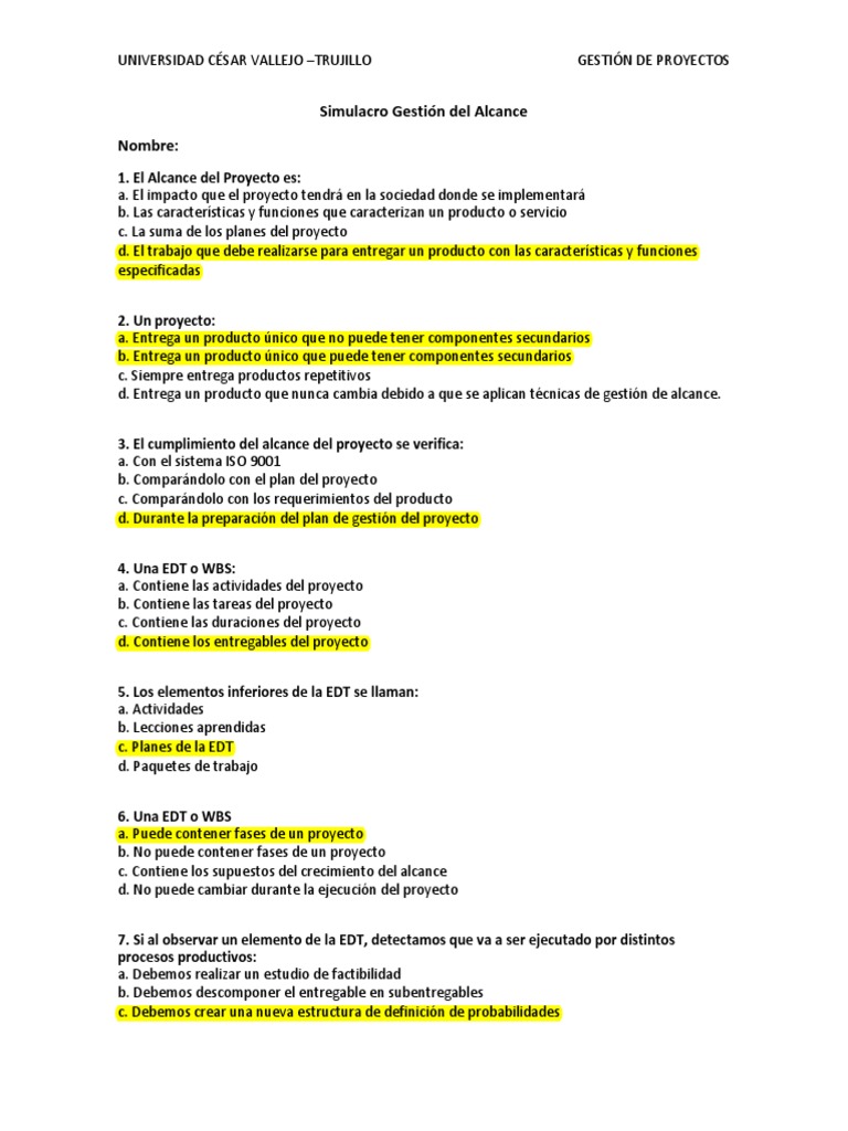 TERMINADO Simulacro | PDF | Ciencia de sistemas | Business