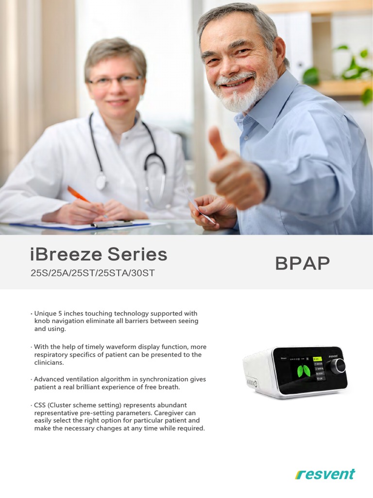 iBreeze BPAP Settings Overview | PDF | Science | Science And Technology