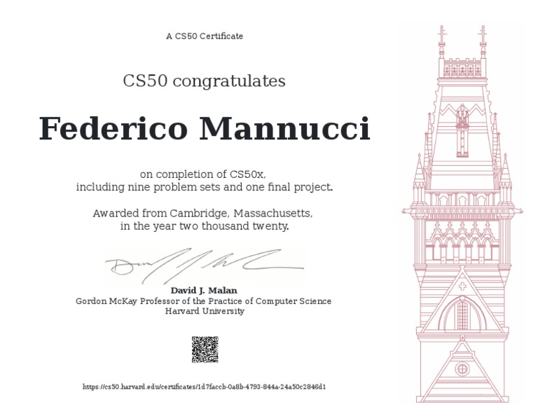 CS50x Through Edx | PDF