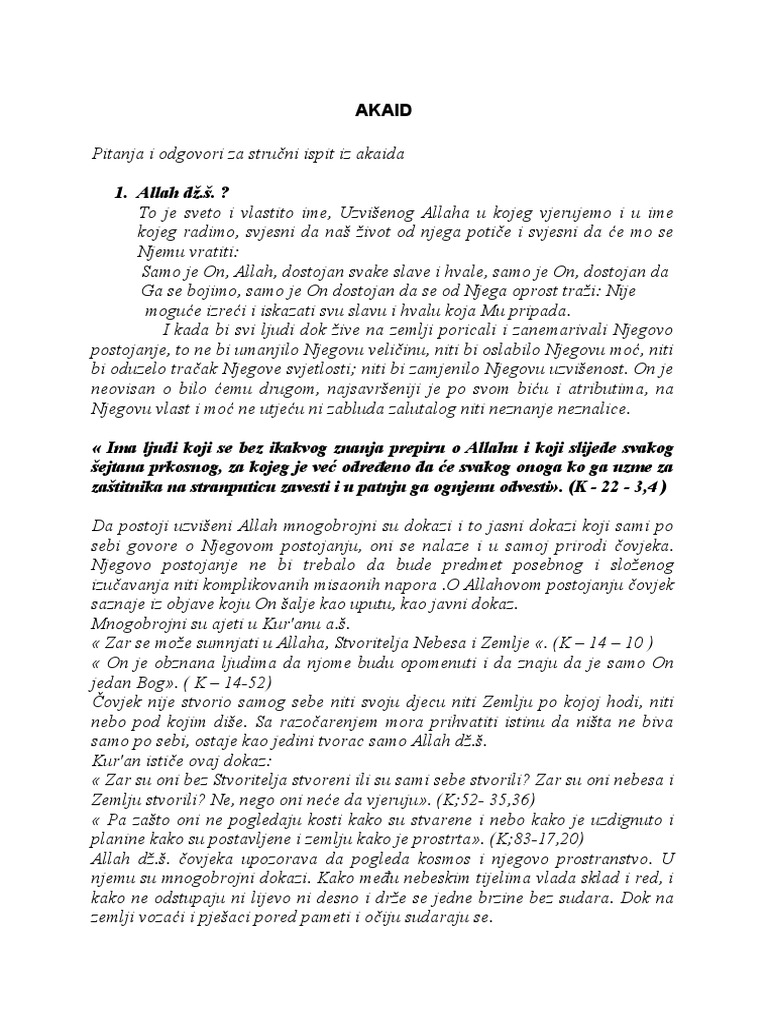 AKAID | PDF