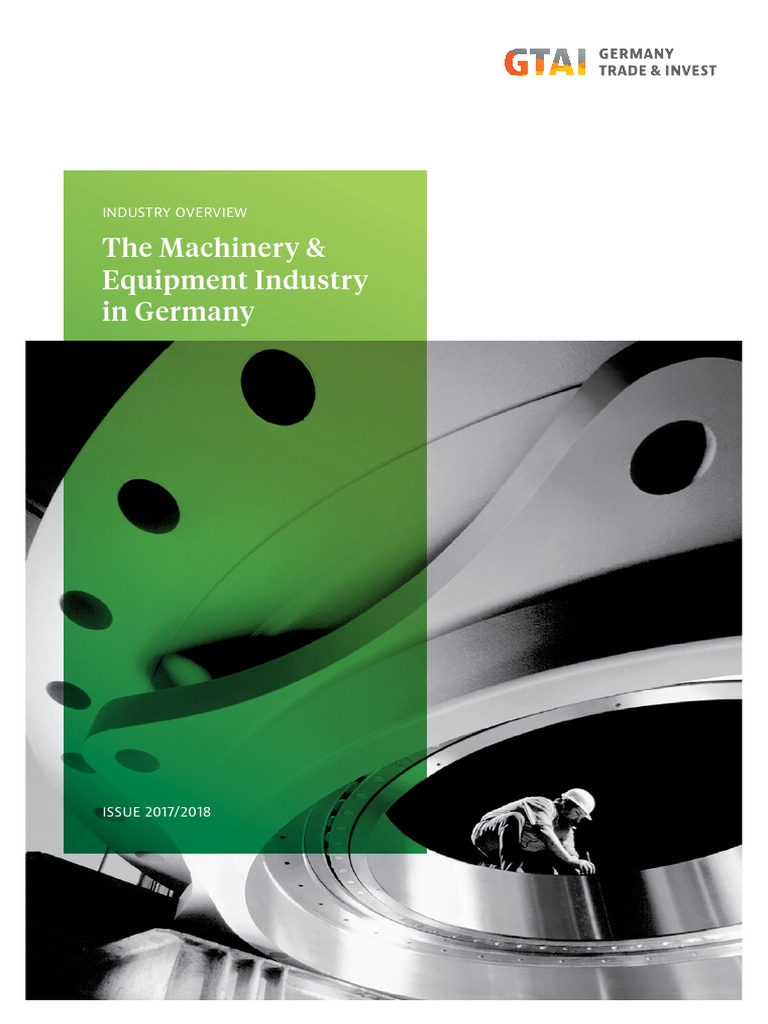 The Machinery & Equipment Industry in Germany | PDF | Research And ...