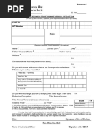 Sbi Kyc Form | PDF