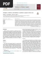 The COMFORT Behavioural Scale and The Mo | PDF | Intensive Care Unit | Pain