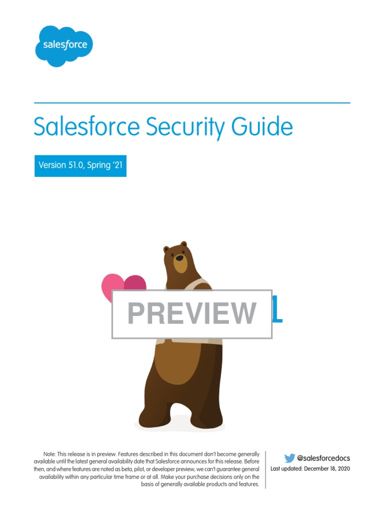 Salesforce Security Impl Guide | PDF | Phishing | Login