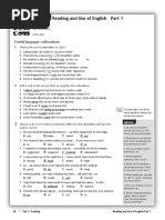 FCE Practice Test 2 Answer Key | PDF