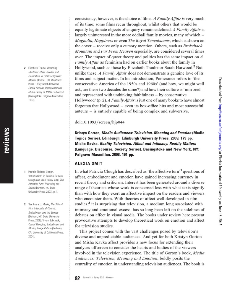 Smit, A. - Media Audiences - Television, Meaning and Emotion - Reality ...