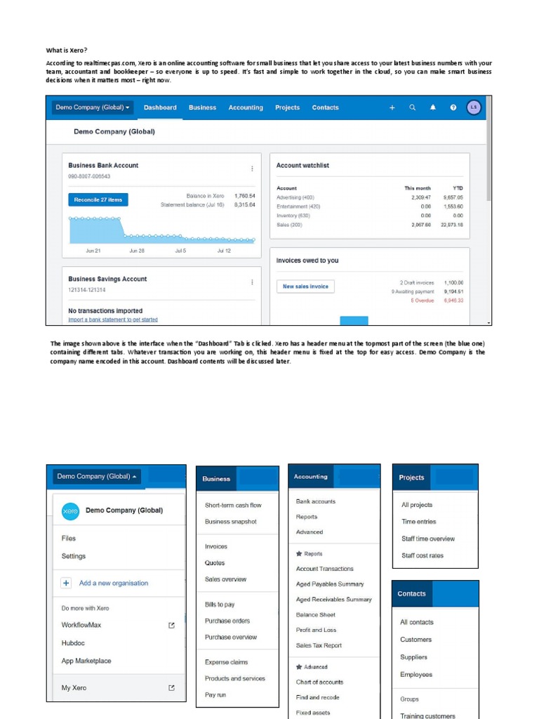 Xero Guide | PDF | Accounts Payable | Invoice