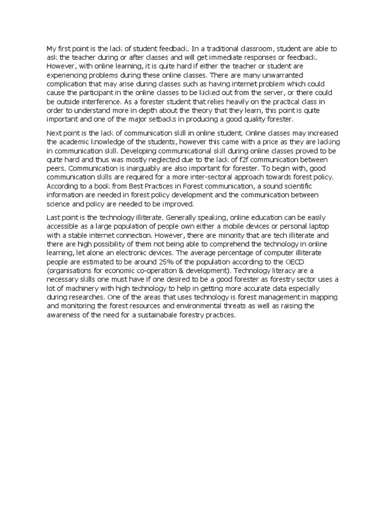 Debate Script For Seminar Class | PDF | Educational Technology | Forestry