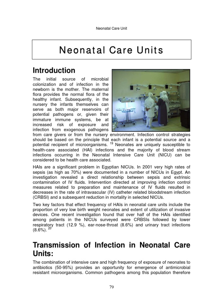 Neonatal Care Units | PDF