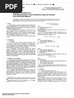 ASTM G57-06 (R2012) Standard Test Method For Field Measurement of Soil ...