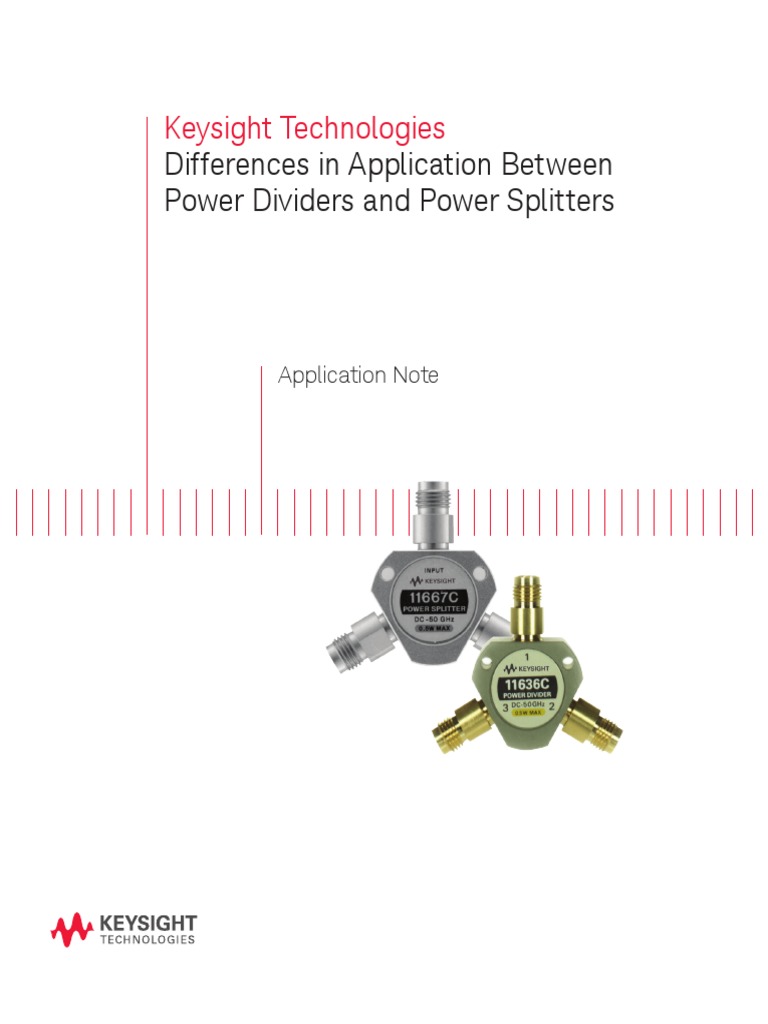Application Note - Keysight - Differences in Application Between Power ...