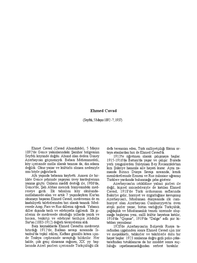 Ehmed Cavad | PDF
