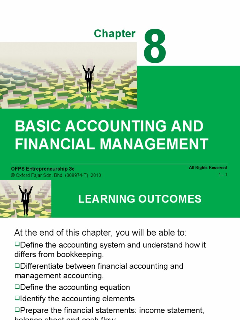 Basic Accounting and Financial Management: OFPS Entrepreneurship 3e ...